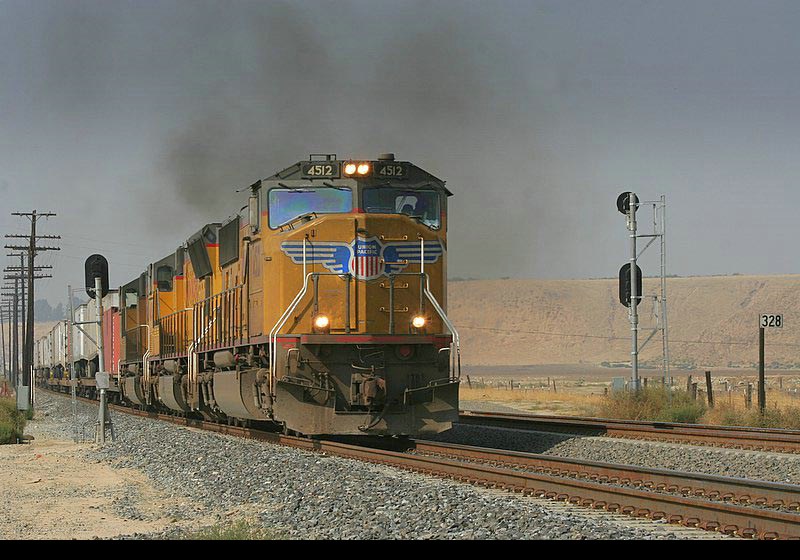 Southbound through Bena, Ca